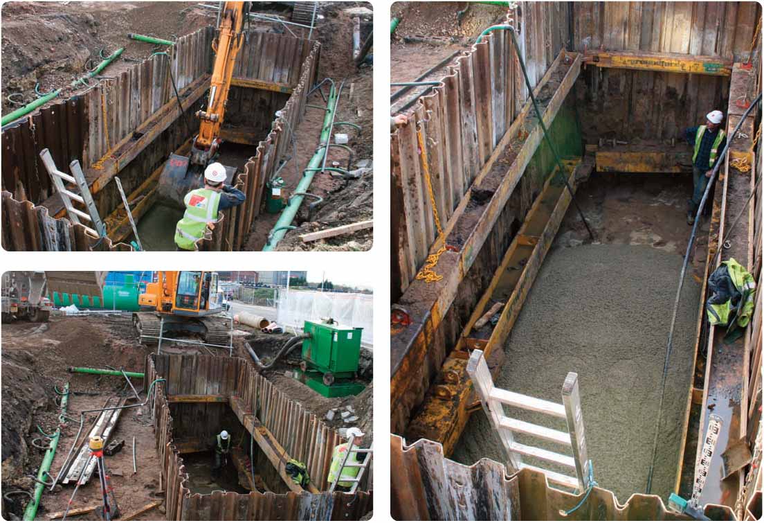 Interceptor Tank Installation | Utility Projects - Trust Utility Management