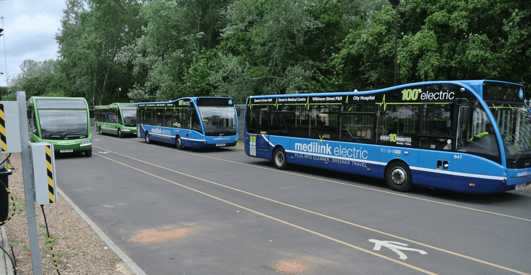 Bus Station Installations | Utility Services - Trust Utility Management